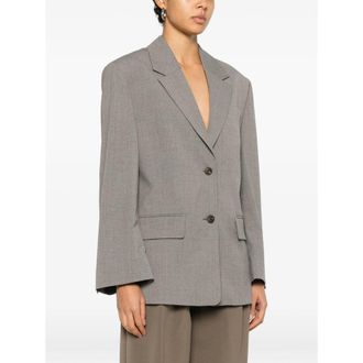 By Malene Birger Notched-Lapel Blazer - Grey