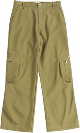 Off-white Homme, Pantalons, Vert, Taille: M Cargo Pantalons