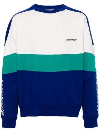 Isabel Marant sweat Kivin à design colour block - Bleu
