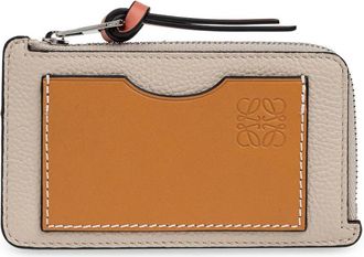 Loewe Kartenetui mit Logo-Prägung - Nude