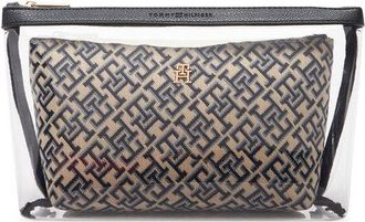 Tommy Hilfiger Kosmetiktaschen-Set Th Icon Washbag 2 Pack Jacq AW0AW18708 Bunt