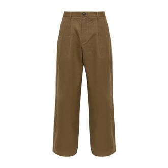Paul Smith Wollhose mit Bundfalten - - Trousers - Herren - Braun - W31