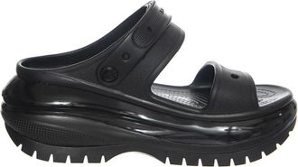 Crocs Femme, Chaussures, Noir, Taille: 39 EU Classic Mega Crush Sandal