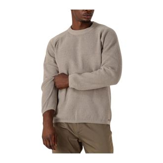 Dstrezzed Beiger Chenille Pullover f&uuml;r Herren - - Knitwear - Herren - Beige - M
