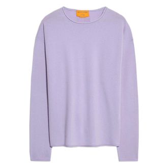Guest In Residence Kaschmir Pullover mit Rundhalsausschnitt - - Knitwear - Damen - Lila - S