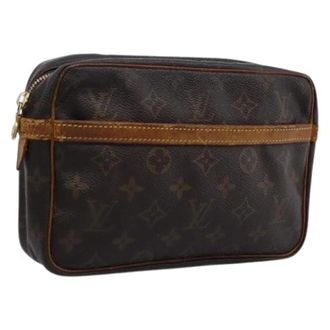 Louis Vuitton Pre-owned Monogram Clutch Bag - - Pre-owned - Damen - Braun - ONE SIZE