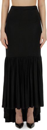 Nina Ricci Jersey Viscose Skirt - Black