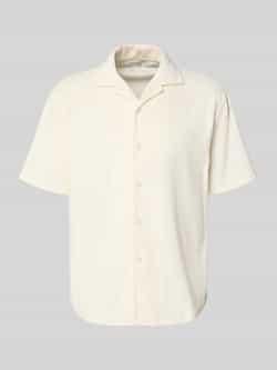 Mc Neal Slim Fit Freizeithemd aus Frottee