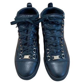 Balenciaga Arena black leather trainers Size 38