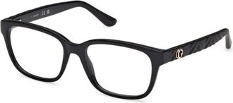 Guess Femme, Accessoires, Noir, Taille: 53 MM Rectangle Optical Frame