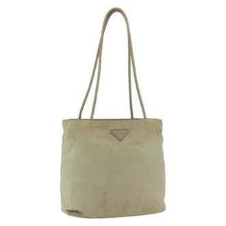 Prada Pre-owned Vintage Schultertasche - - Pre-owned - Damen - Beige - ONE SIZE