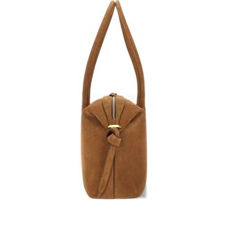 Yuzefi Suede Top-handle Shoulder Bag