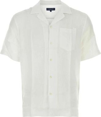 Frescobol Carioca Homme, Chemises, Blanc, Taille: XL Angelo Linen Shirt