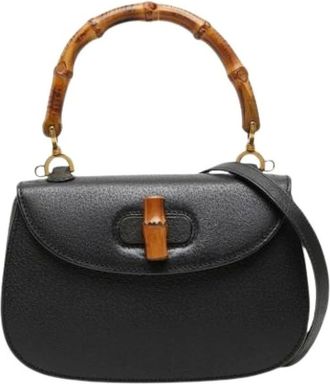 Gucci Sac bandouli&egrave;re vintage Pre-owned - Femme - Pre-owned - Noir - Taille: ONE Size