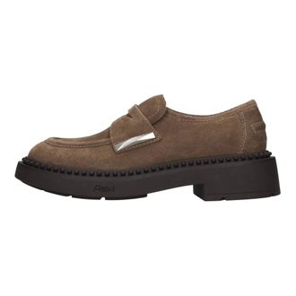 Ash Medusa Studded Suede Loafer - - Shoes - Damen - Braun - 38 EU