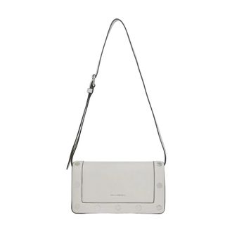 Karl Lagerfeld Femme, Sacs, Beige, Taille: ONE Size Sac bandouli&egrave;re K/Rocky Marais
