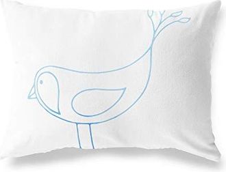 Bonamaison Le Jardin du Lin Kissen Zierkissenbezug Kissenbezug, Weich Bequem, Für Zuhause Autos Büro Sofa Wohnzimmer Couch Schlafzimmer Dekor, 35x50 Cm - Entworf