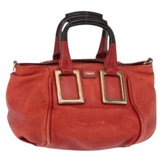 Chlo&eacute; Pre-owned Hand Bag - - Pre-owned - Damen - Rot - ONE SIZE