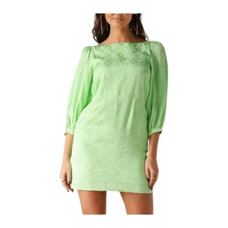 Harper & Yve Gr&uuml;nes Remi-Dr Mini-Kleid - - Dresses - Damen - Gr&uuml;n - XL