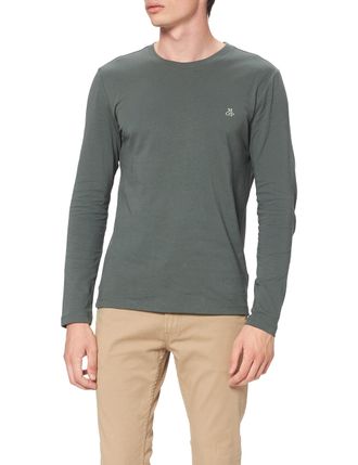 Calvin Klein Herren 3er Pack Boxershorts Briefs Balance mit Logobund, Mehrfarbig (Faded Denim/Bold Track Logo/Shorel), S