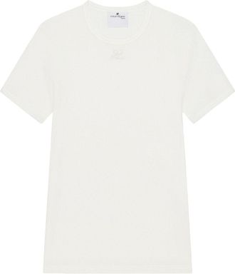 Courrèges t-shirt imprimé Heritage - Blanc