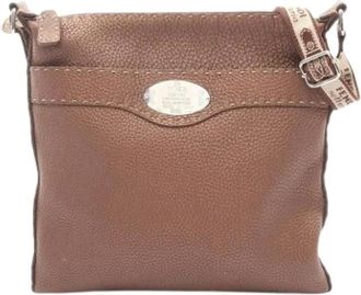 Fendi Sac bandouli&egrave;re vintage Pre-owned - Femme - Pre-owned - Brun - Taille: ONE Size