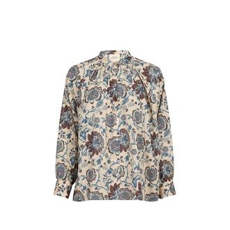Petite Mendigote Chemise &agrave; col rond imprim&eacute;e en coton