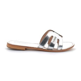 Les Tropeziennes Femme, Chaussures, Gris, Taille: 37 EU Sandales Argent Style Damia