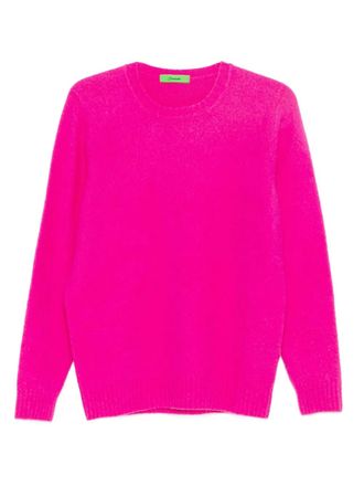 Drumohr Pullover mit Rundhalsausschnitt - Rosa