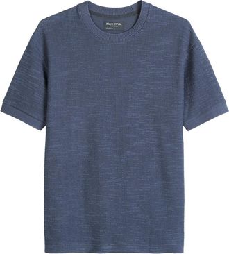 Marc O'Polo Strukturiertes T-Shirt aus einem elastischem Baumwollmix in
