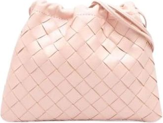 Bottega Veneta Sac bandouli&egrave;re &agrave; cordon de serrage Pre-owned - Femme - Pre-owned - Rose - Taille: ONE Size