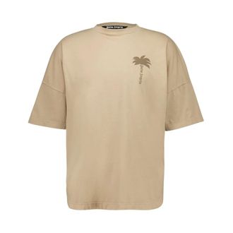 Palm Angels Herren, Oberteile, Beige, XSGr&ouml;&szlig;e