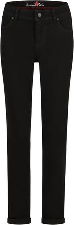 Buena Vista Damen Jeans Malibu Zip High (DE/NL/SE/PL, Alphanumerisch, XL, Regular, Regular, black)