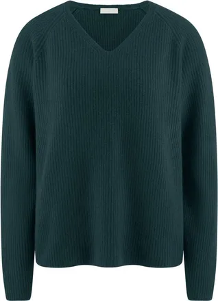 Peter Hahn V-Pullover Peter Hahn türkis