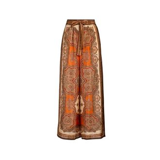 Zimmermann Pantalon fluide Mahon en soie