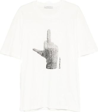 Ih Nom Uh Nit IH NOM UH Nit, Homme, Tops, Blanc, Taille: M T-Shirt avec Imprim&eacute; Graphique