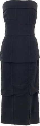 Tom Ford Femme, Robes, Noir, Taille: 36 FR Midi Robes