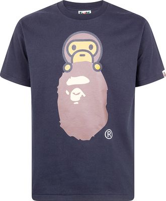 A Bathing Ape Milo On Ape Head Tee M T-Shirt