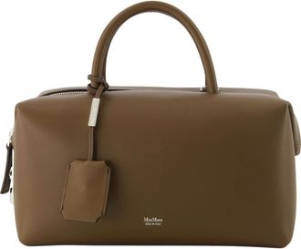 Max Mara Femme, Sacs, Brun, Taille: ONE Size Boston Bag