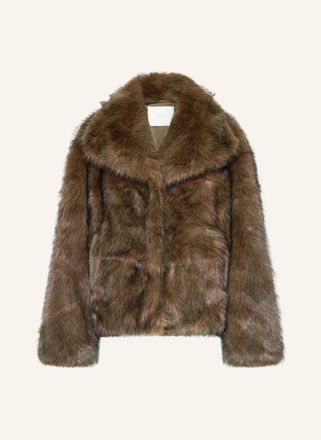 Neo Noir Neo Noir Kunstfell-Jacke Stephanie braun