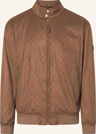 Joop Blouson Pedro In Lederoptik braun