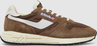 Autry Baskets Homme Reelwind Low Nylon Crack White Tundra