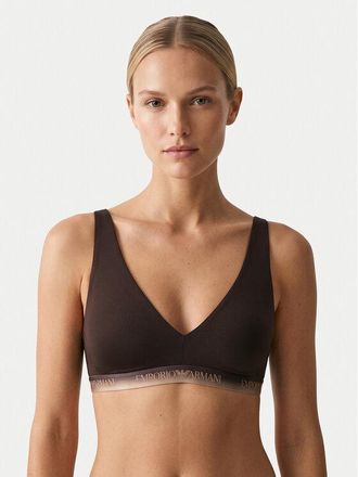Emporio Armani Bralette-BH EW000435 AF25572 U6279 Dunkelbraun