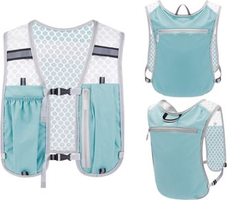 Generico Wasserweste zum : Nylonkonstruktion 40 x 30 cm, Leichter Rucksack f&uuml;r die Brust, stabile Wasserspeicherung, atmungsaktives Sportdesign, Joggen, Wander