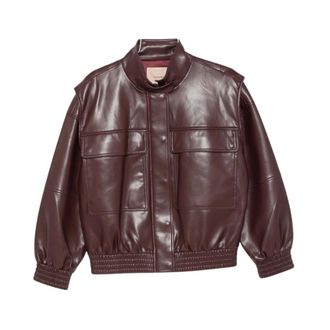 Twinset Femme, Vestes, Rouge, Taille: 40 FR Bomber