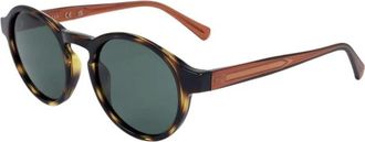 Guess Homme, Accessoires, Multicolore, Taille: ONE Size Round Lunettes de soleil