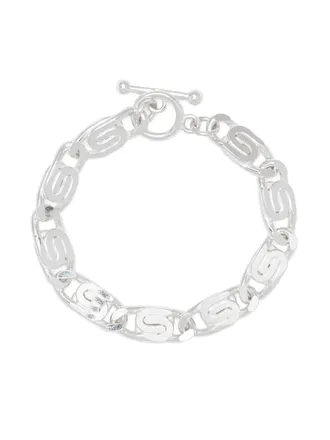 Louis Abel bracelet épais Vortex - Argent