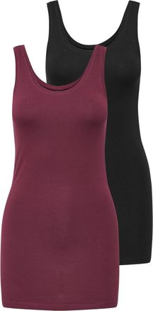 Only Female Tanktop Onllive 2-Pack Tanktop