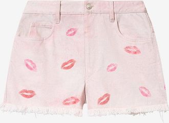 Isabel Marant Short Lesia - Femme - Rose - Taille 34 - Marant &Eacute;toile