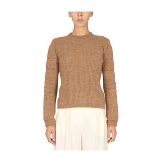 Max Mara Damen, Strickwaren, Beige, MGr&ouml;&szlig;e